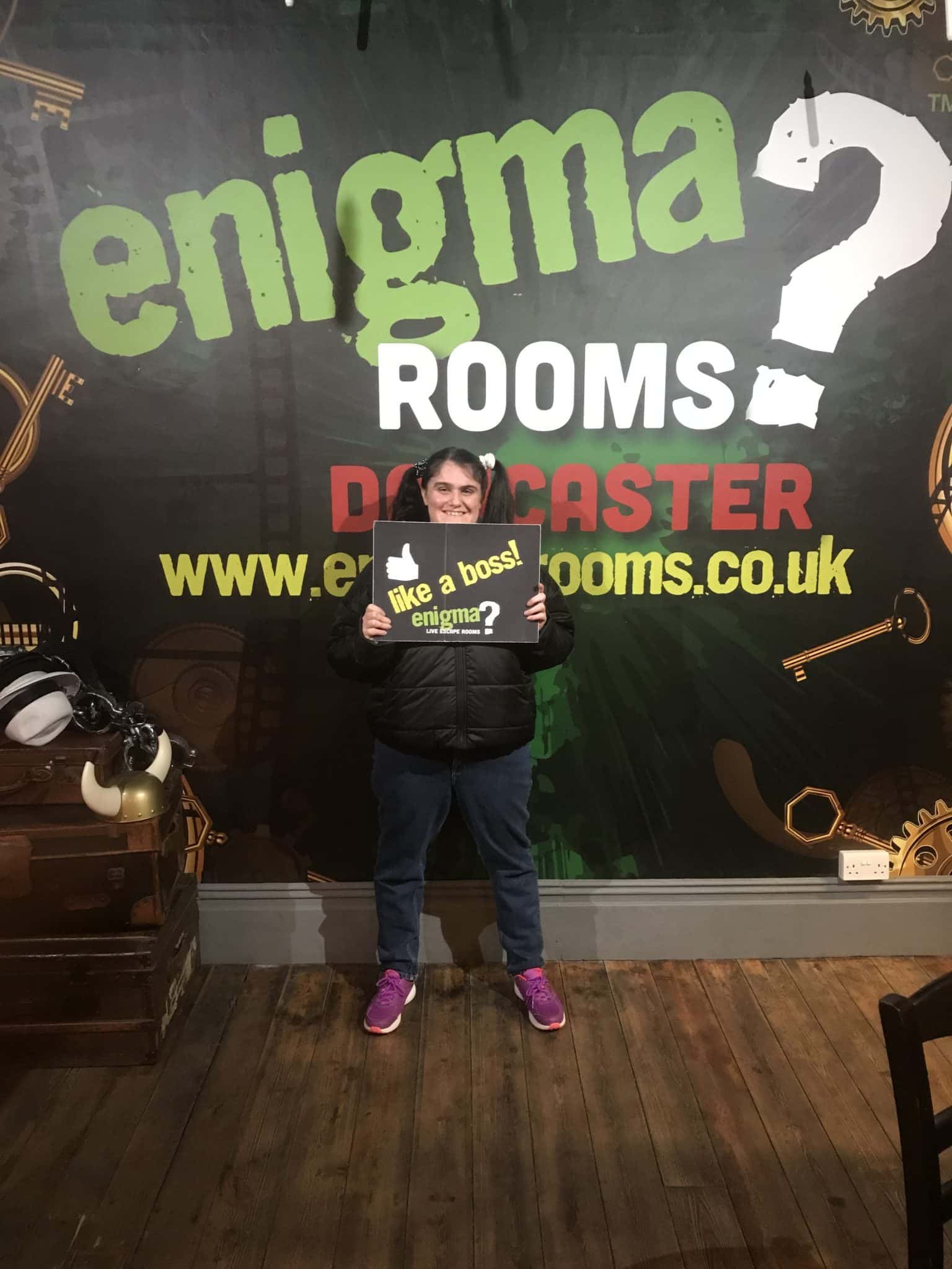 Bethany planned a perfect day out at an escape room in Doncaster ...